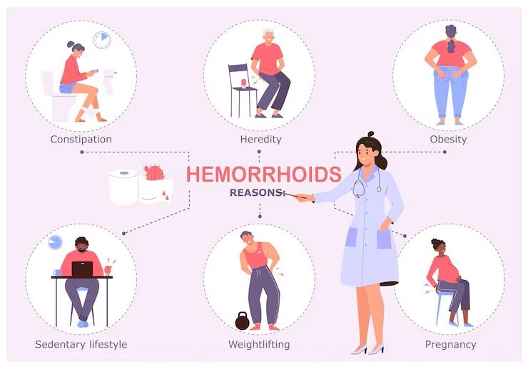Hemorrhoids self-healing by unblocking the meridian of the colon ...